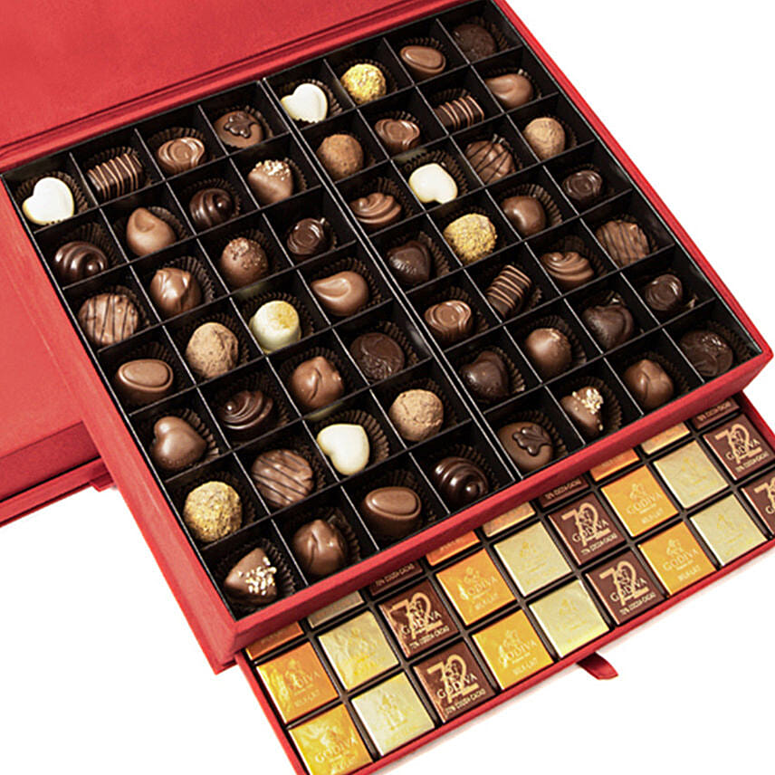 Online Godiva Royal Gift Box Extra Large Red Gift Delivery in UAE - FNP