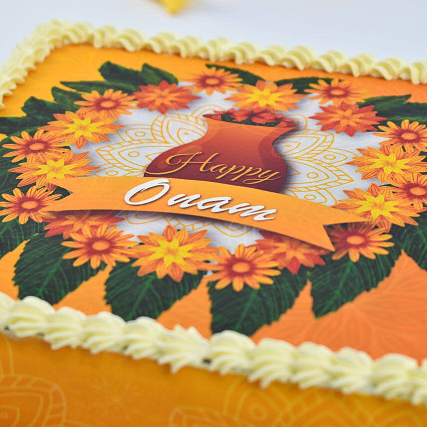 Online Happy Onam Cake Gift Delivery in UAE - FNP