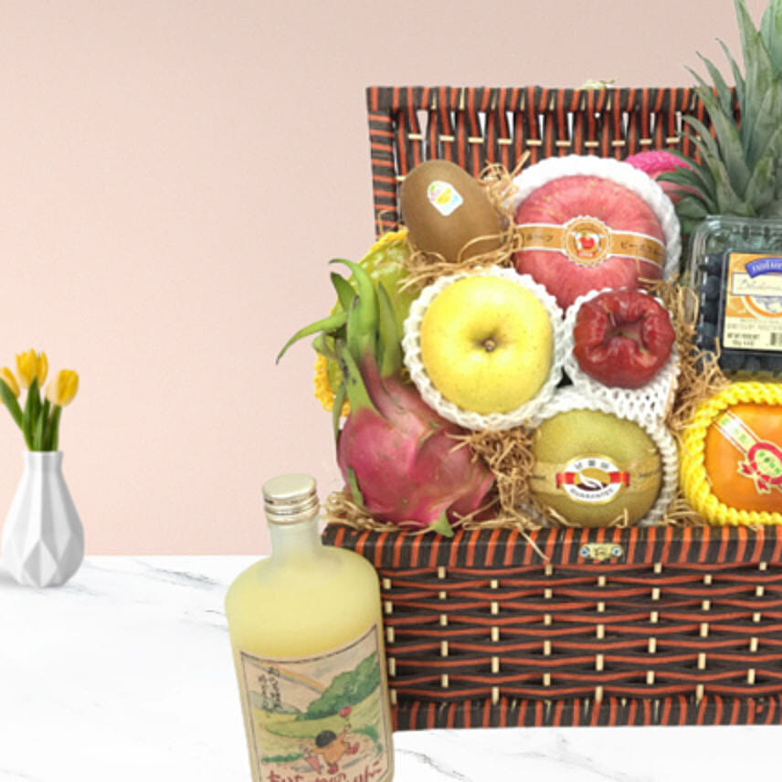 Online Fresh Juicy Fruit Gift Basket Gift Delivery in Philippines - FNP