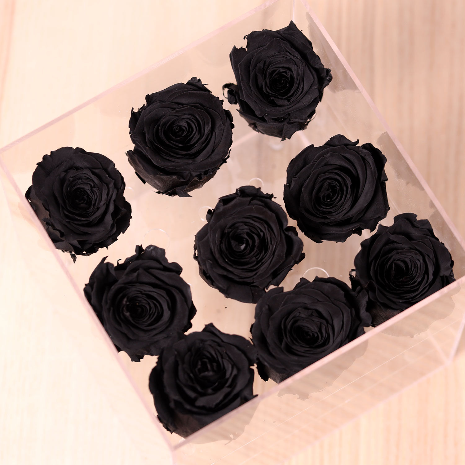 Online 9 Forever Black Roses Gift Delivery in UAE - Ferns N Petals