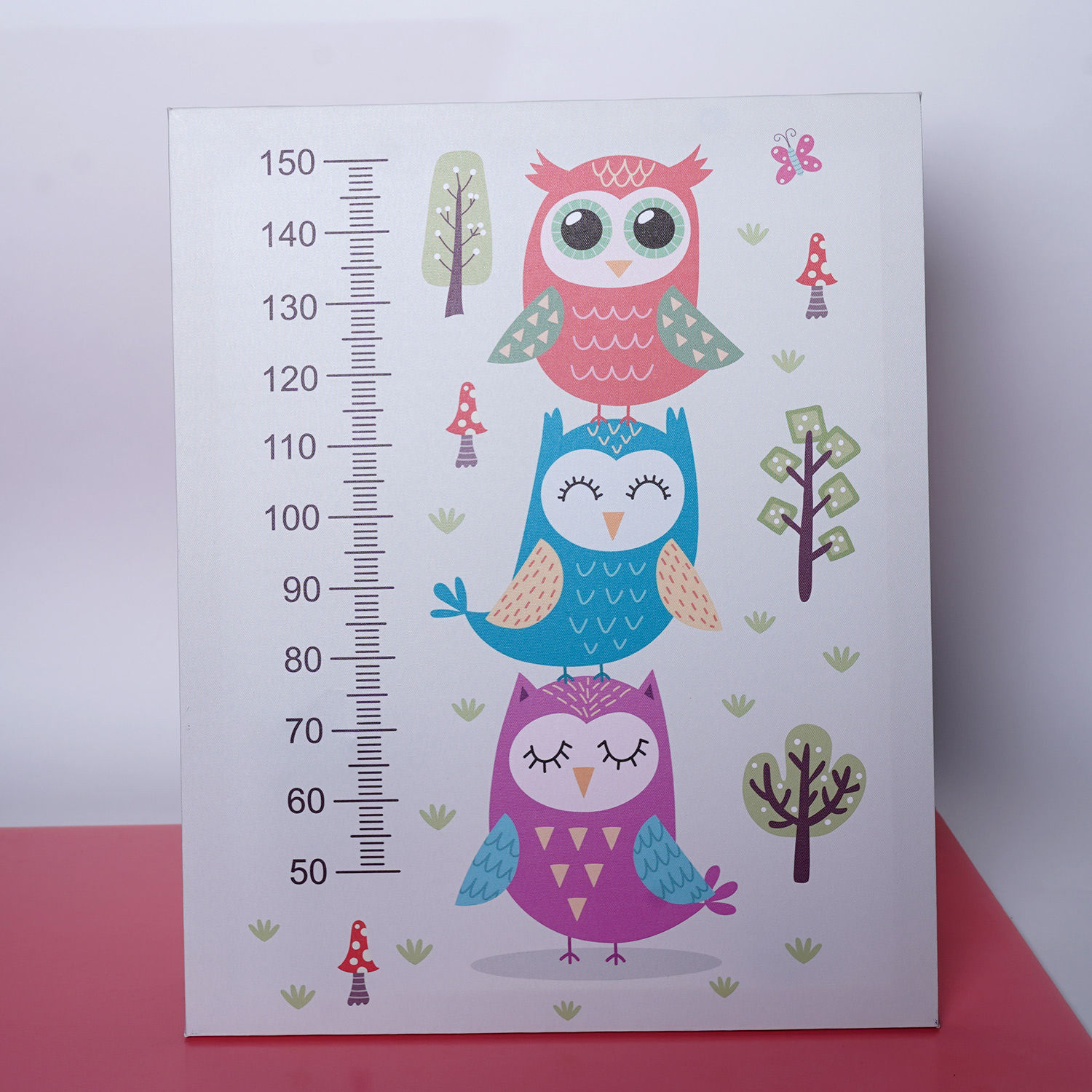 Online Multicoloured Owl Trio Height Chart Gift Delivery in UAE - FNP