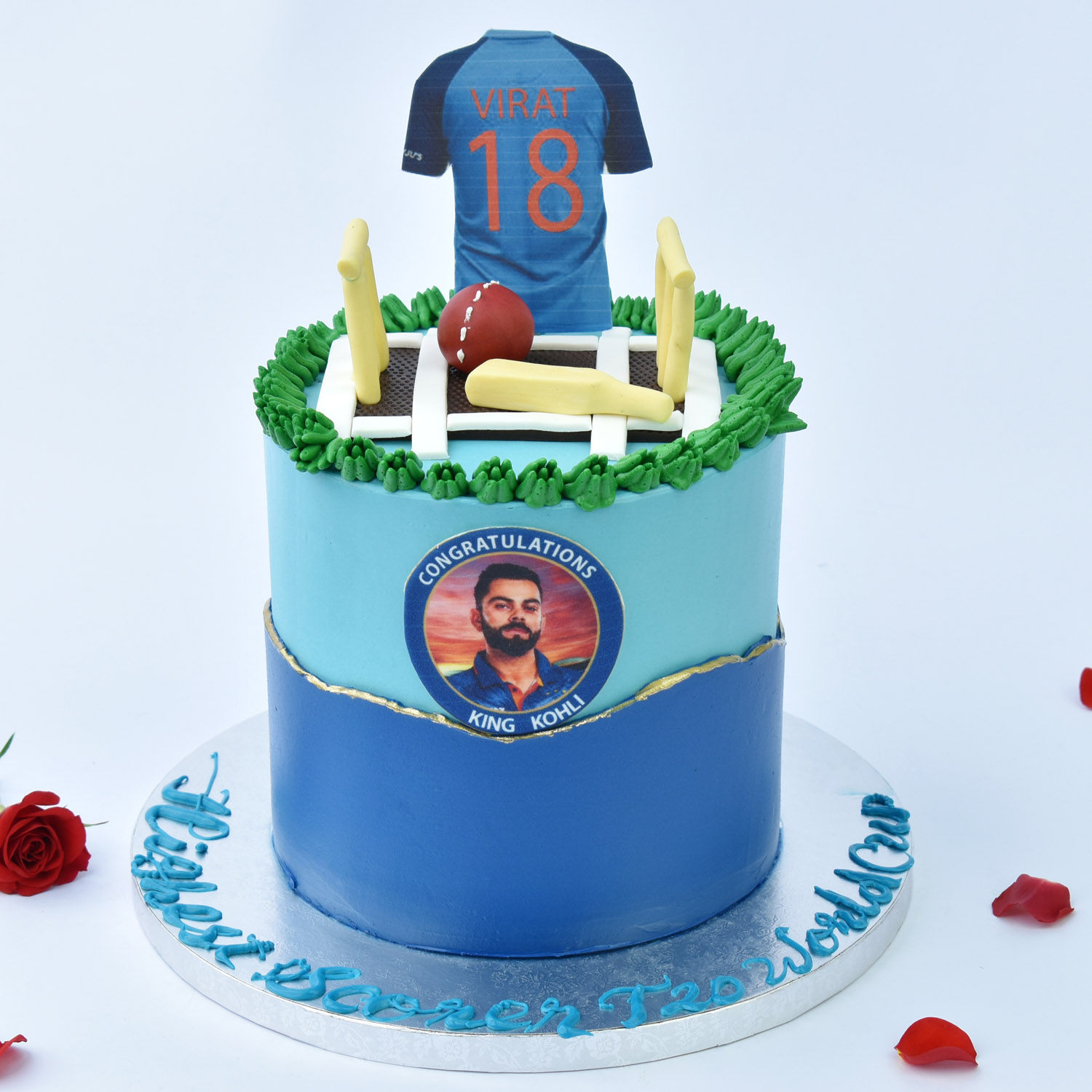 Online Virat Kohli Milestone Chocolate Cake Gift Delivery in UAE - FNP